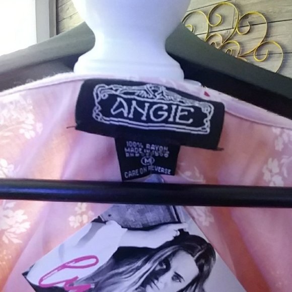 Angie | Dresses | Angie Pink Flower Dress Romper | Poshmark